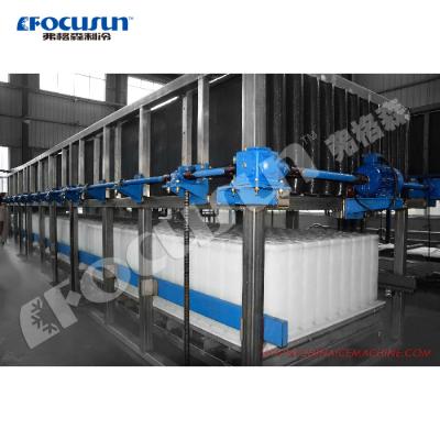 Cina ICE BLOCK 20 tonnellate al giorno Sistema di raffreddamento diretto industriale Macchine per la produzione di ghiaccio a blocchi in vendita
