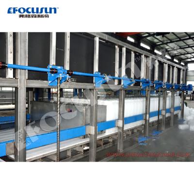 Cina ICE BLOCK 20 tonnellate al giorno Sistema di raffreddamento diretto industriale Macchine per la produzione di ghiaccio a blocchi in vendita