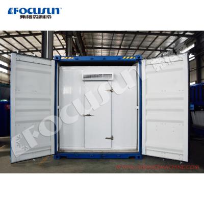 中国 全集コンテナ フォーカスン 5トン/日 空気冷却 直冷凍ブロック氷機 販売のため