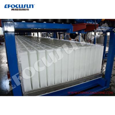 Cina Macchina per la produzione di ghiaccio a blocchi industriali da 30 tonnellate con dimensioni da 15550*2290*2520 di Focusun in vendita