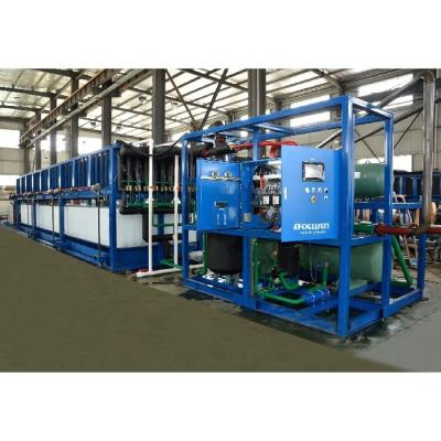 Cina Apparecchiature per la produzione di ghiaccio a blocco industriale da 25 tonnellate con refrigerante R507 e valvola Danfoss in vendita