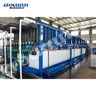 Cina Apparecchiature per la produzione di ghiaccio a blocco industriale da 25 tonnellate con refrigerante R507 e valvola Danfoss in vendita