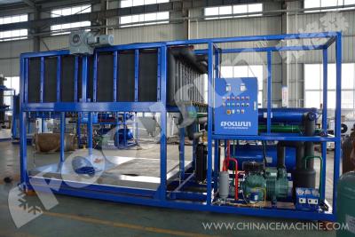 Cina Macchina a blocco di ghiaccio a risparmio energetico da 25 kW per la produzione di ghiaccio e per l'ispezione video di uscita in vendita