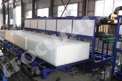 China FOCUSUN Bloco automático de fabricação de gelo Container portátil para a indústria de 8000 kg à venda