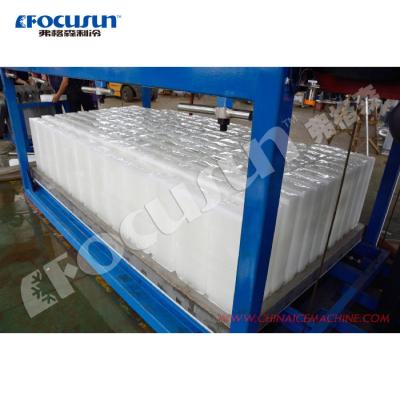中国 3150 kg 容量と GEA/Bock コンプレッサーの産業用ブロック氷を作る機械 販売のため