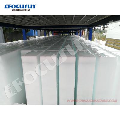 Cina R404 Macchine a ghiaccio a blocchi per la conservazione dei prodotti ittici di tipo contenitore di refrigerante 5 tonnellate/giorno in vendita