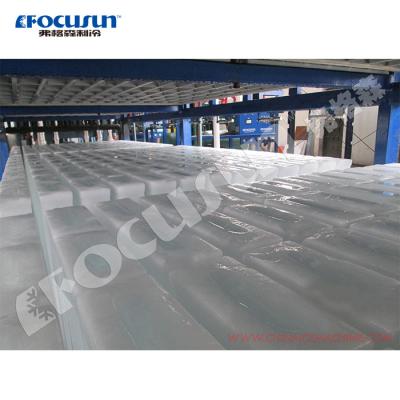China Máquina de fabricação de gelo de blocos móveis em contentores para a pesca à venda
