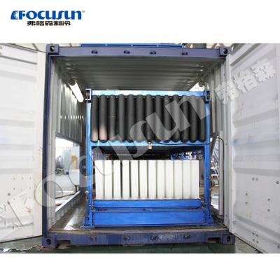 Cina Frascold Compressore usato raffreddamento dell'aria 1MT Solar Block Ice Making Machine per in Ghana in vendita