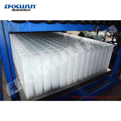 Cina Frascold Compressore usato raffreddamento dell'aria 1MT Solar Block Ice Making Machine per in Ghana in vendita