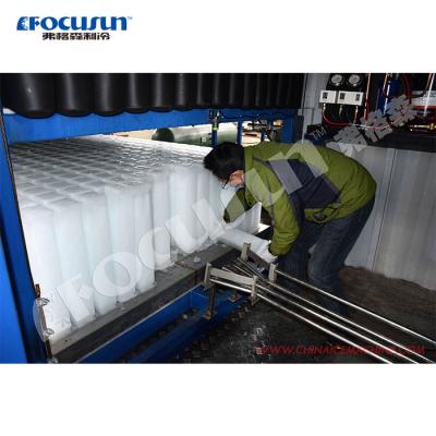 Cina Frascold Compressore usato raffreddamento dell'aria 1MT Solar Block Ice Making Machine per in Ghana in vendita