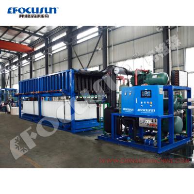 中国 直接冷却システム 重用用用用氷ブロック製造機10トン/日 販売のため