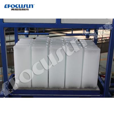 China 1 tonelada Bitzer Compressor Bloco de gelo de refrigeração direta Máquina para fabricação de gelo personalizado à venda