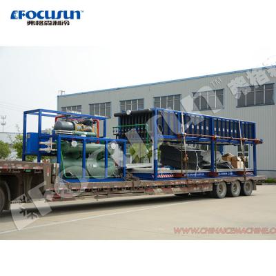 China Máquina de gelo de blocos de arrefecimento direto de 20 toneladas altamente integrada com vantagem de poupança de energia à venda