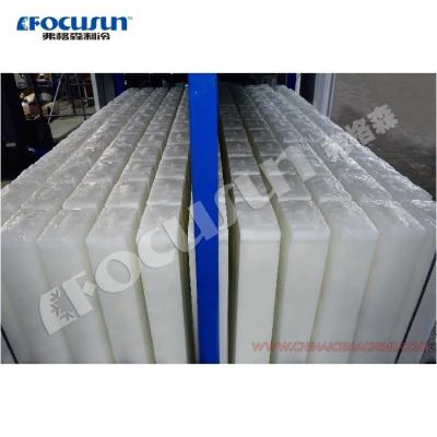 Cina Tecnologia PLC 20 T Blocco di ghiaccio a refrigerazione diretta per altre capacità di stoccaggio del ghiaccio in vendita
