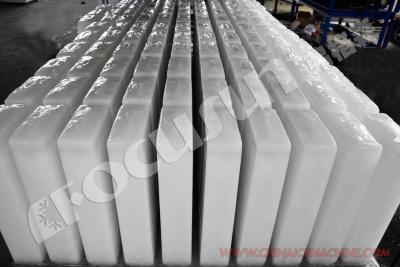 Cina Tecnologia PLC 20 T Blocco di ghiaccio a refrigerazione diretta per altre capacità di stoccaggio del ghiaccio in vendita
