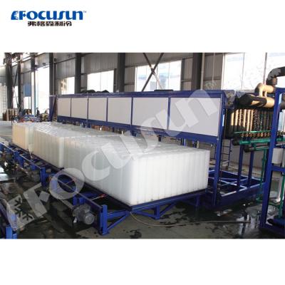 Cina Blue NIZA Paint 90KW Industrial Block Ice Maker Machine Certificato CE in vendita