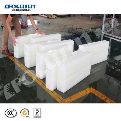 中国 モーター駆動の10トンのFIB-WHB水冷却システム用塩塩分冷却ブロック氷機 販売のため
