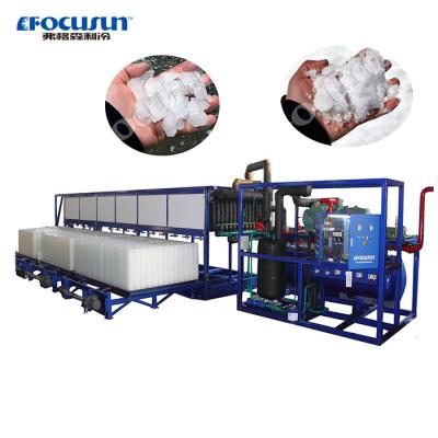 中国 40ft コンテナ デザイン 最大氷生産のための産業ブロック氷を作る機械 販売のため