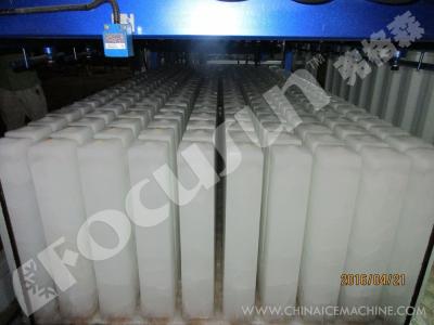 China Bitzer Compressor Container Block Ice Machine para eficiência de produção de blocos de gelo à venda
