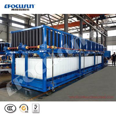 Cina 1T 2T 3T 5T 10T 15T 18T impianto di blocco di ghiaccio in container con compressore importato in vendita