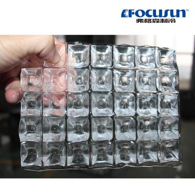 中国 10トンのアイスキューブ製造機 ビッターコンプレッサー フォーカスン プロフェッショナルデザイン 販売のため