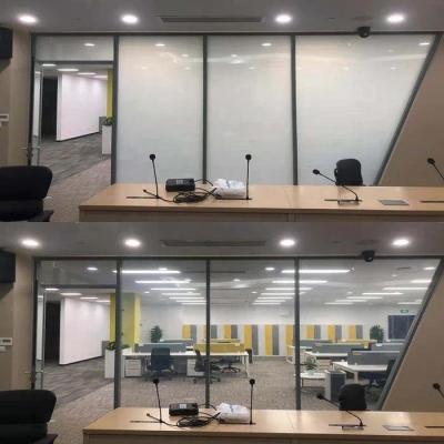 Cina Mingtu PDLC Film Smart Switchable Glass Film Film adesivo per porte e finestre in vendita