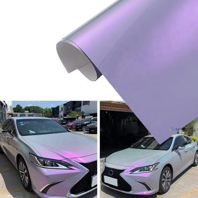 Cina Trasformazione del veicolo fai-da-te Mingtu Grigio a incantevole viola lucida Cameleon Vinyl Wrap in vendita
