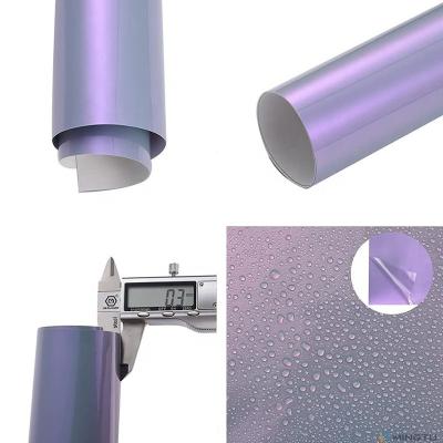 Cina Trasformazione del veicolo fai-da-te Mingtu Grigio a incantevole viola lucida Cameleon Vinyl Wrap in vendita
