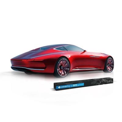 Cina PPF Film per auto MINGTU PPF TPU Film 7.5mil 1.52x15m Black Body Paint Protective Film in vendita