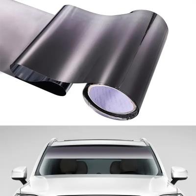 Cina Mingtu UV400 UVR 100% Protezione del parabrezza anteriore dell'auto Ombra Adesivo della finestra Striscia isolante termico Tint Film in vendita