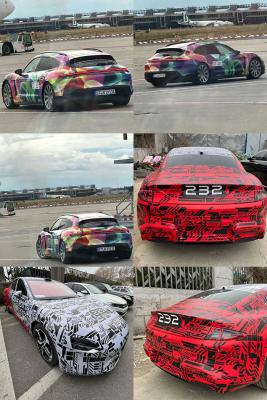 China Mingtu Auto Grafik Vinyl Wrap Bus Werbung Druck mit PVC Fan Club Design Stil zu verkaufen