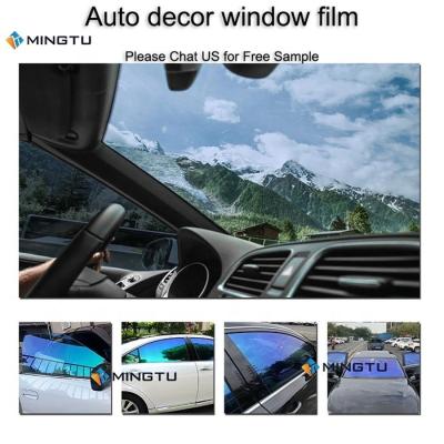 Cina Mingtu PET UV400 UVTIN20 UV Block Professional Window Tint Adhesive Film per auto in vendita