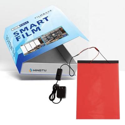 China Slim glas afstandsbediening Tint Schakelbare zelfklevende film door Mingtu Elektrisch Te koop