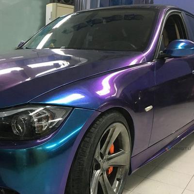 China Mingtu Purple Blue Matte Chameleon Adesivo Decal Sticker Film para Posição do Corpo à venda
