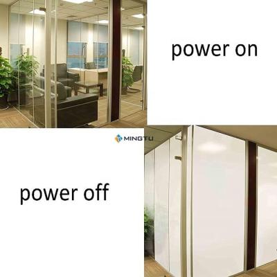 China AC48V-65V/50Hz Rood wisselbaar gelamineerd slim glas film voor Windows Mingtu OEM Electric Te koop