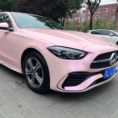 Cina Cromo PVC Color Change Wrap Per Auto Automotive Vinyl Wrap Design Stile Fan Club in vendita