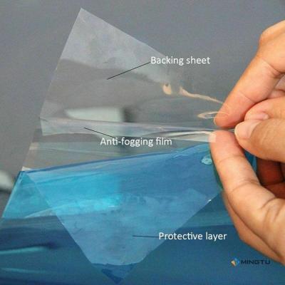 Cina Adesivi per parabrezza per la protezione contro la pioggia Mingtu film specchietto retrovisore auto antinebbia in vendita