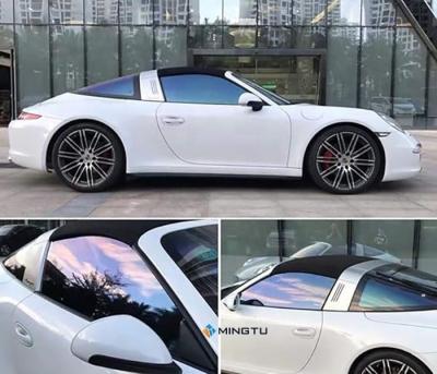 Cina Chameleon Tint 85% VLT Film per finestre isolante termico 1*30M Blu Viola Finestra Tint Film in vendita