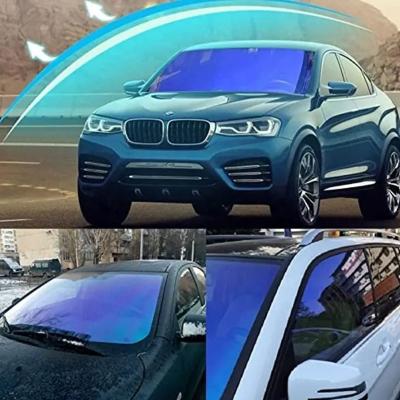 China Warmte-isolatie Aangepaste kleur Kameleon Venster Tint Film 85% VLT 99% UV-afstoting Te koop