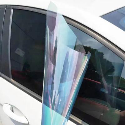 Cina Pellicola di vetro per auto a colori personalizzati Nano vetro anteriore in ceramica Tinta Rossa VLT 83% Isolamento termico in vendita
