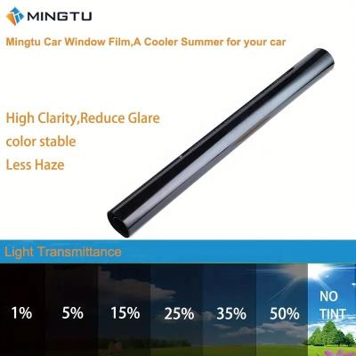 China Kleurrijk kameleon auto glas tint Mingtu's zonnefilm met 99% IRR en 1.52 * 30m Grootte Te koop