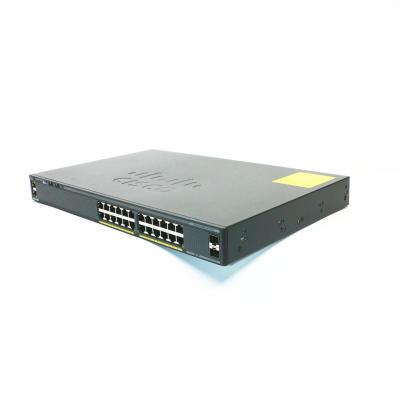 China Cisco WS-C2960X-24TS-LL 24port 10/100/1000M switch managed network switch C2960X series original brand new sealed for sale