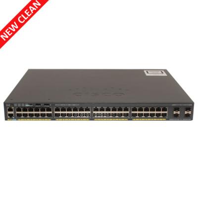 China Cisco New Clean WS-C2960X-48LPS-L Cisco Catalyst 2960X series 48 ports LAN Base stackable switch for sale
