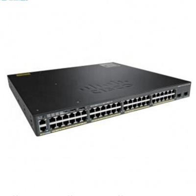 China Brand New Cisco Switch 2960X 48 Port PoE Network Switch WS-C2960X-48FPS-L for sale