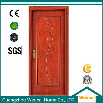 China PVC Composite Wooden Interior Door Chinese Manufacturer Customize For Project for sale