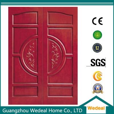 China Wooden interior door molded skin Main Door PVC interior Panel Door For Room/Villa/Hotel/Project Factory Supply for sale