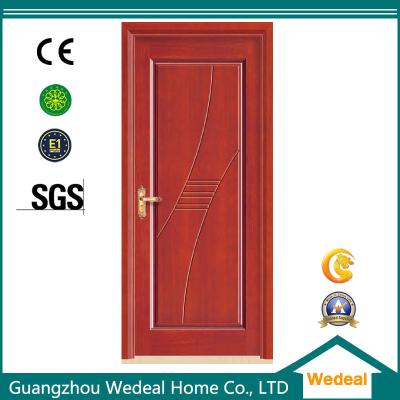 China Wooden Veneer PVC Interior Door For Industrial Project/Room/Villa/Hotel for sale