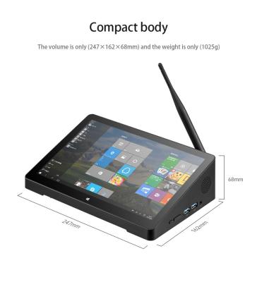 China 10.1 Inch POE Mini All In One PC Computers Windows Touchscreen 1920x1200 IPS for sale