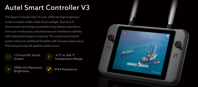 EVO II Enterprise V3 in different configurations
