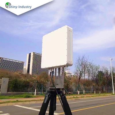 China Sistema de radar de vigilancia perimetral personalizable con soporte de acero molido en venta